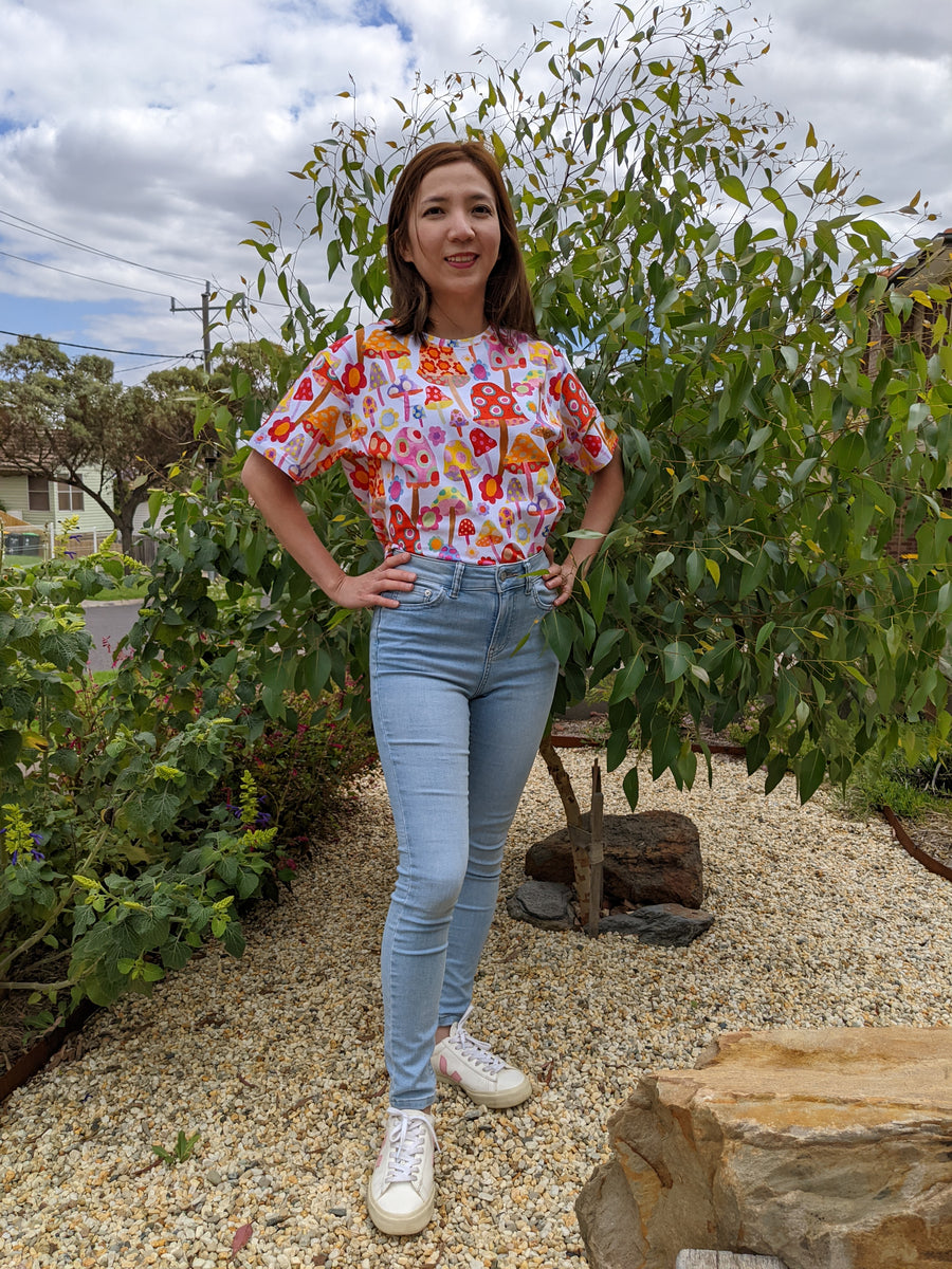 Shannon Snow ‘Magical Mushrooms’ Tee – Sole Mio Designs