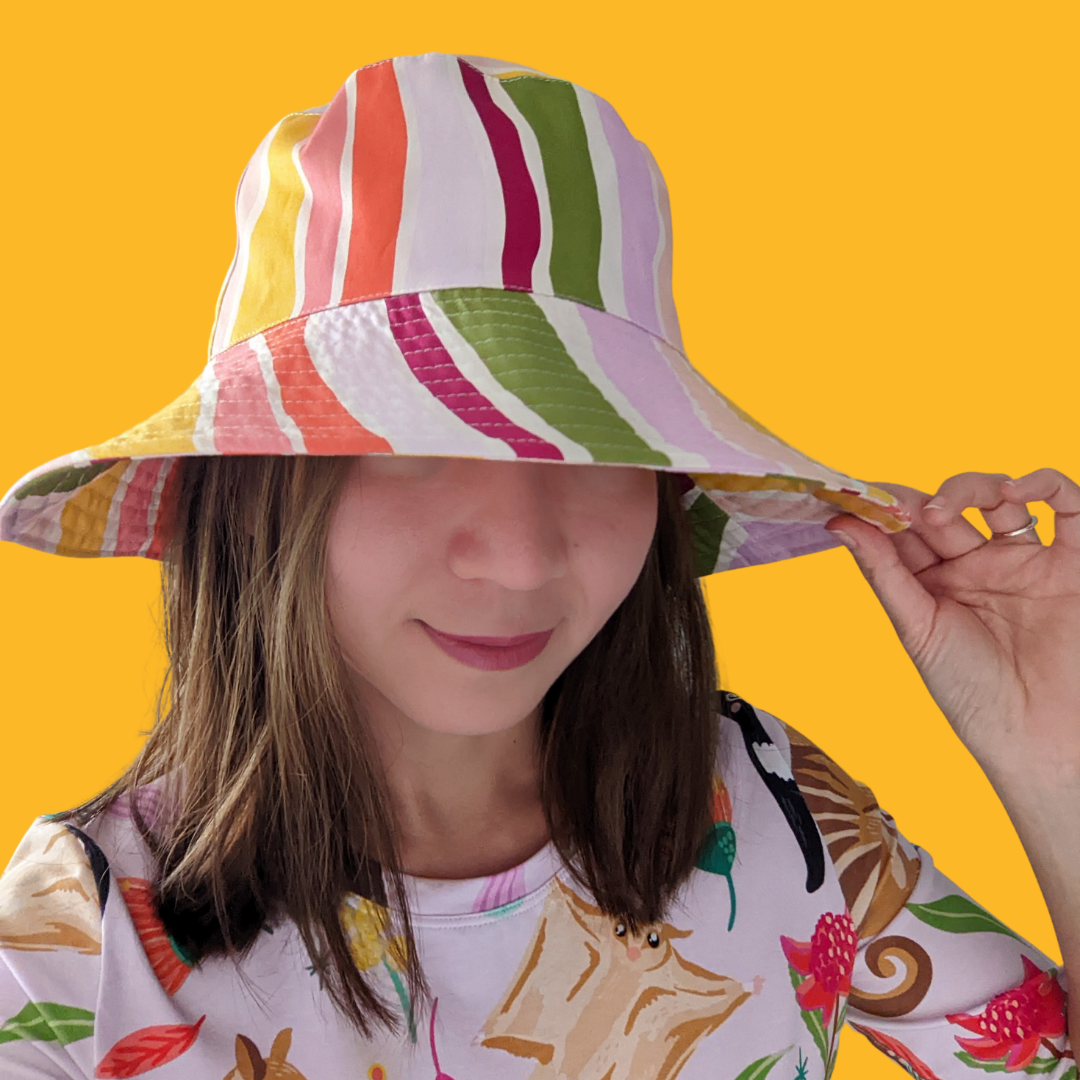 Christie Williams 'Rainbow Connection' Broadbrim Hat – Sole Mio Designs